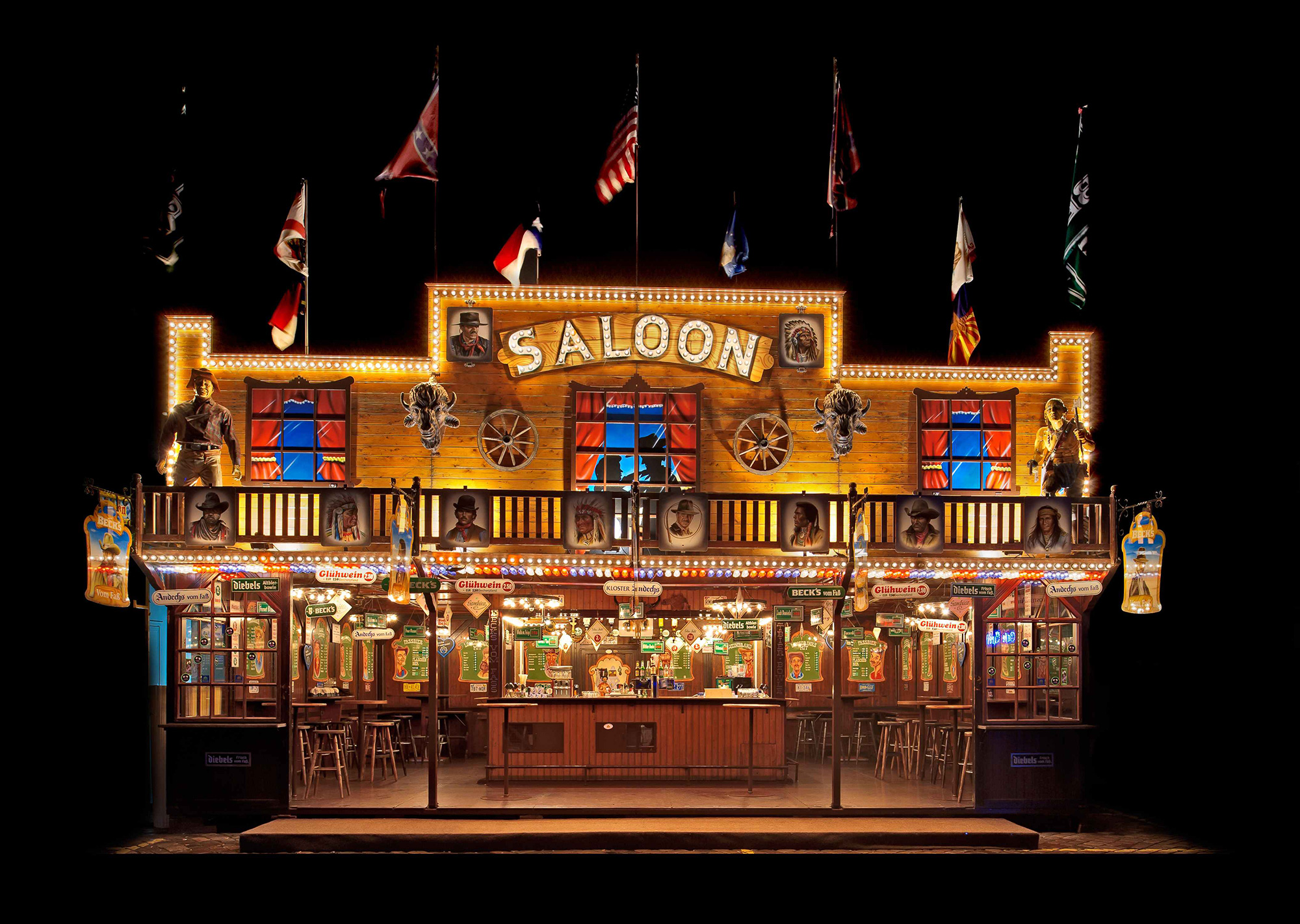 Western Saloon Bar Designs